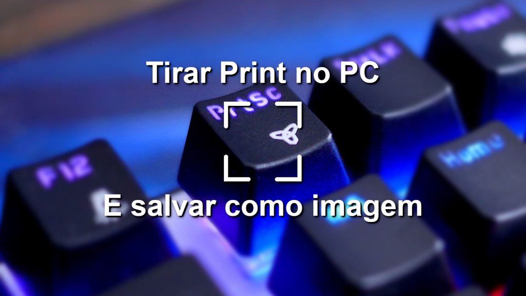 Como tirar print da tela no computador e salvar como uma imagem ...