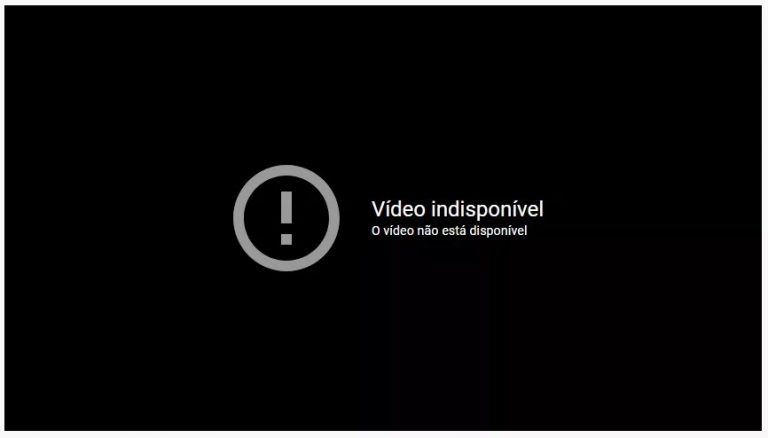 O que é vídeo indisponível no Youtube? | Seletronic