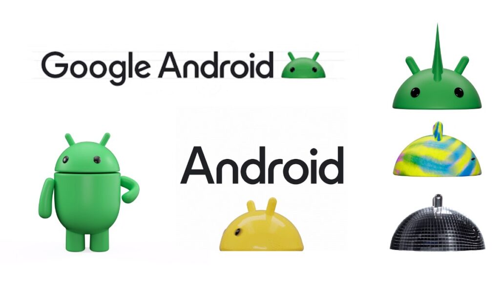 Novo Bugdroid 3D e logotipo oficial do Android de 2023 foram revelados ...